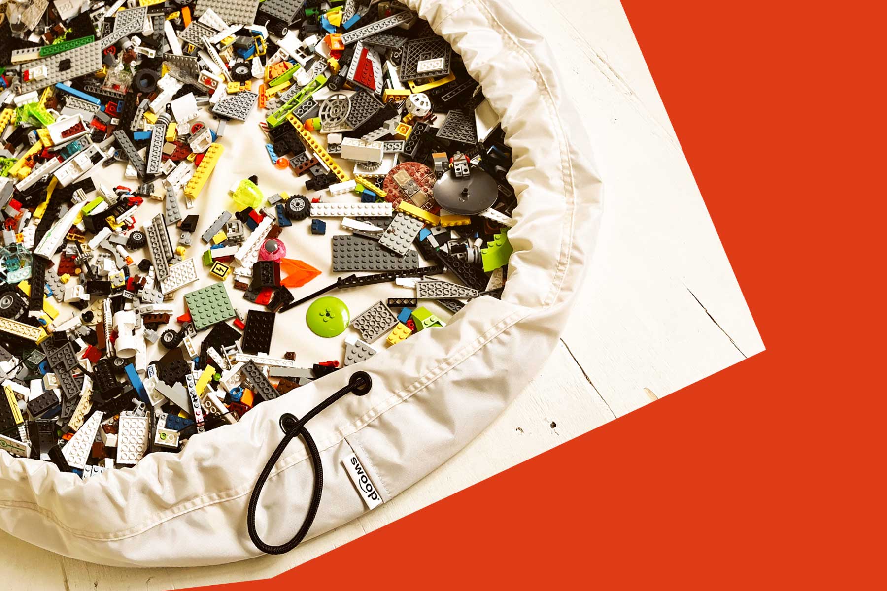 Toy Bag + Organizer | Ideal for LEGO Storage | Swoop Bags