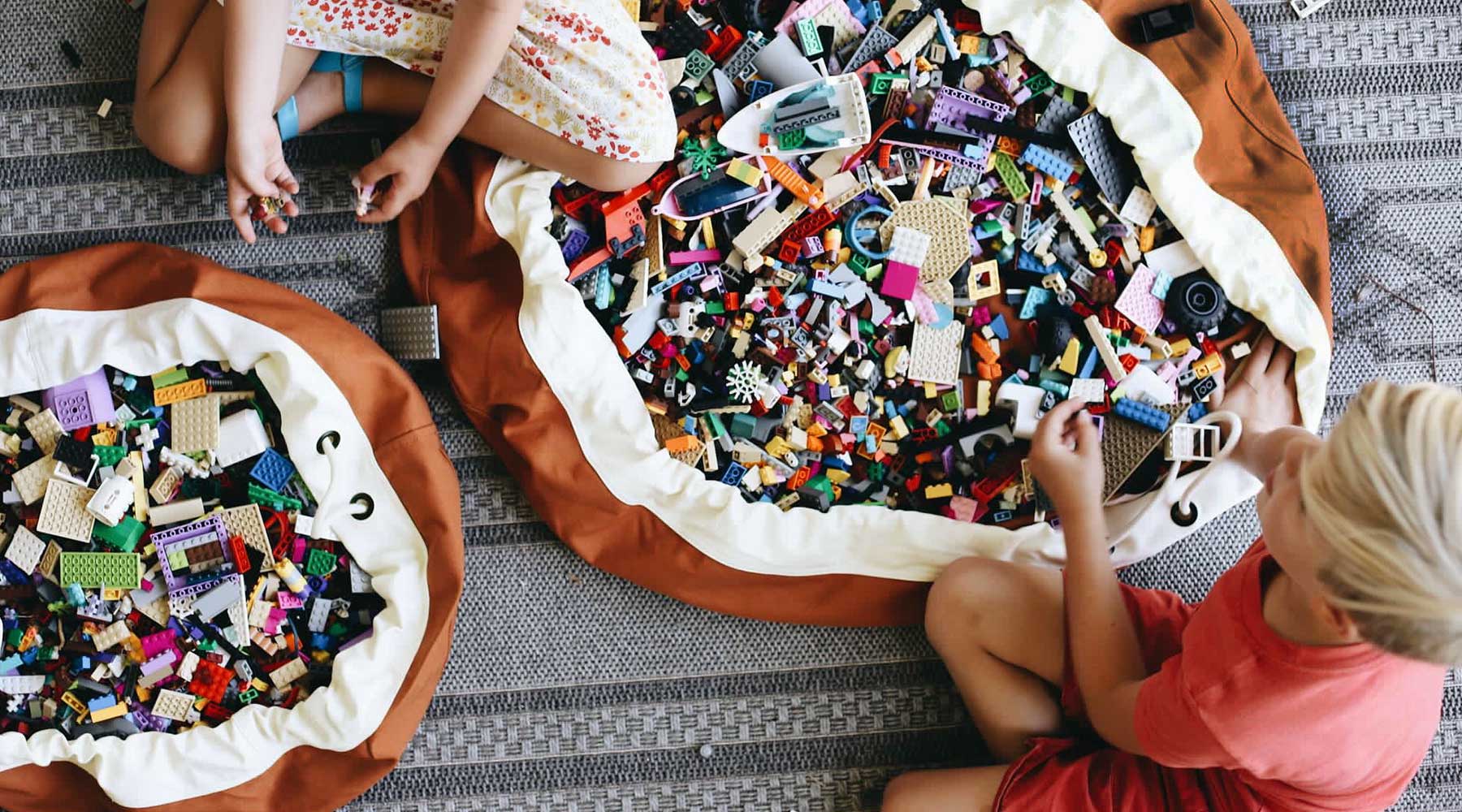 Toy Bag + Organizer | Ideal for LEGO Storage | Swoop Bags