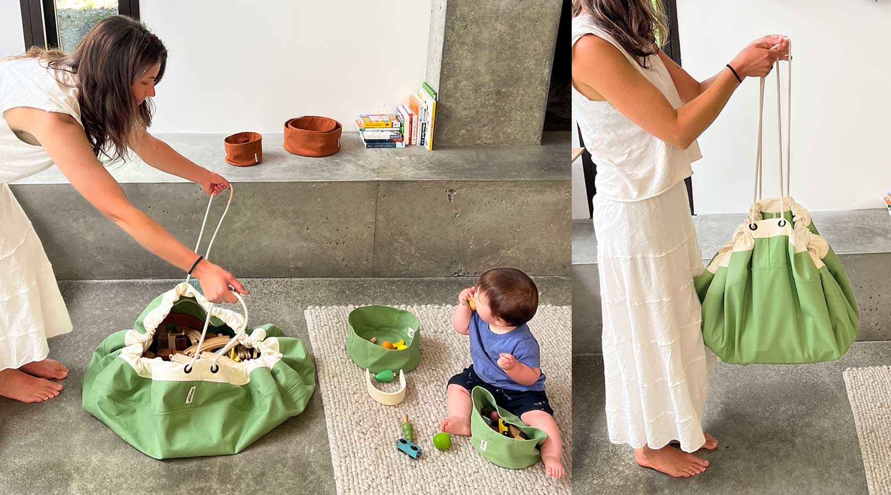 Toy Bag + Organizer | Ideal for LEGO Storage | Swoop Bags